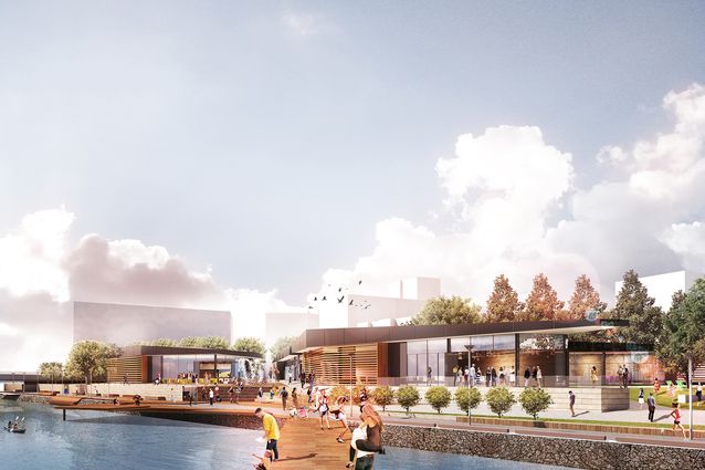 Rhodes Connection precinct design | ArchitectureAu