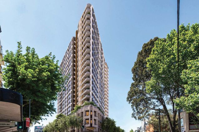 Tower comprising 22 storeys proposed for five-way junction in Sydney ...