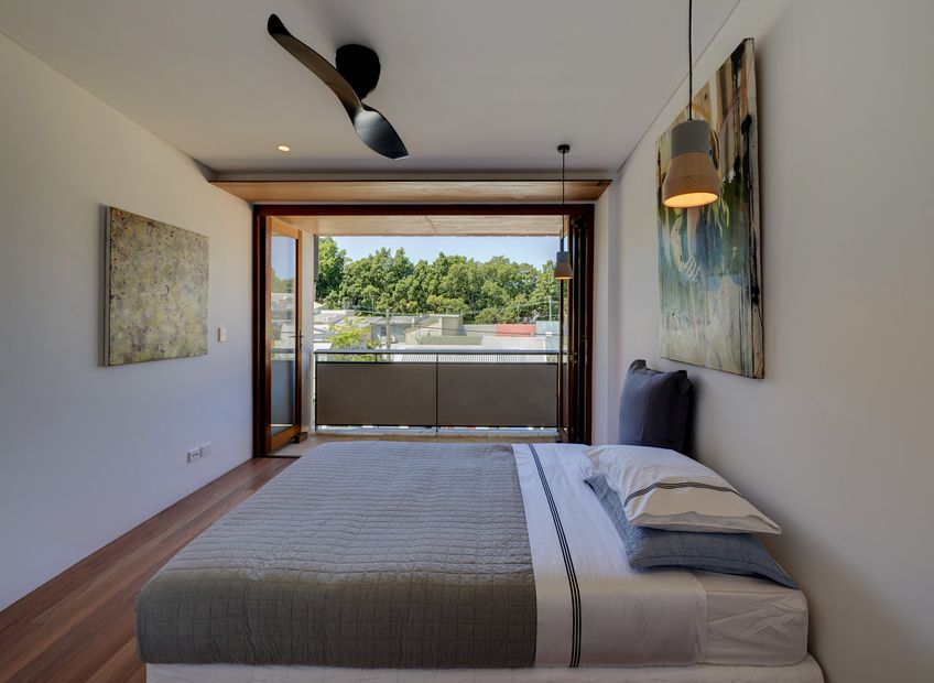 Home theatre: Waterloo Terrace | ArchitectureAu