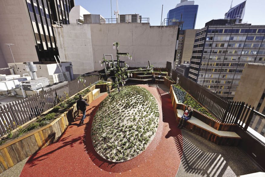 131 Queen Street rooftop by Bent Architecture | ArchitectureAu