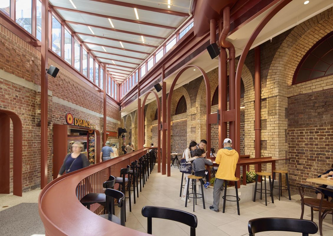 Queen's Food Hall by McCorkell Constructions | ArchitectureAU