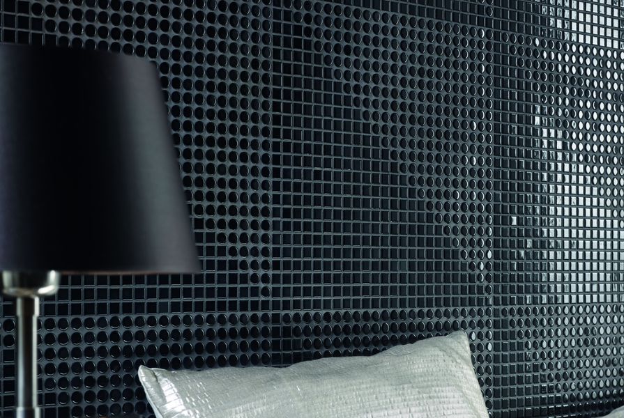 Jasba Loop circular mosaics by Klay Tiles and Facades | ArchitectureAu