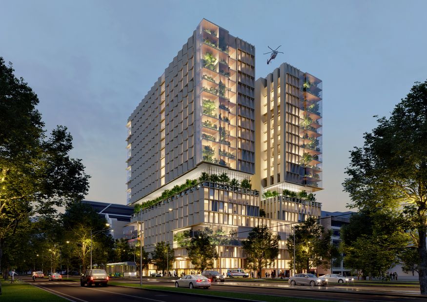 Australia's largest hospital project announced | ArchitectureAu