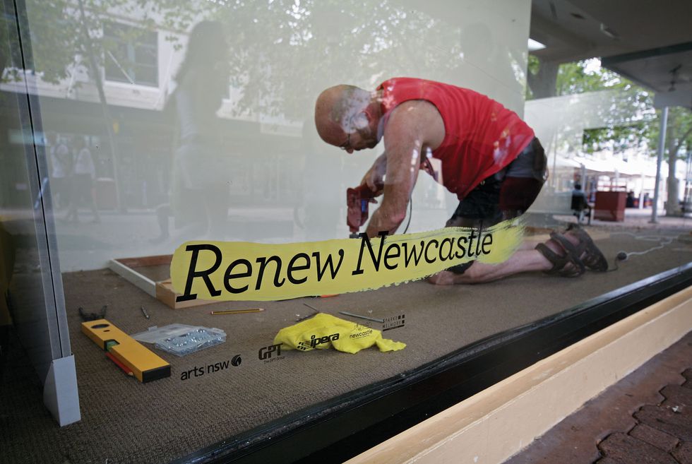 Urban change / Renew Newcastle | ArchitectureAu