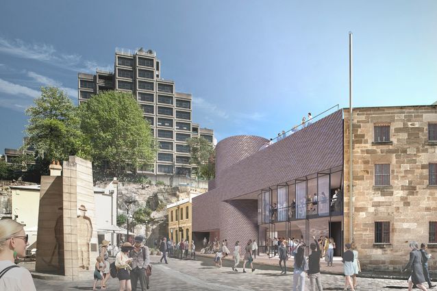 Sculptural addition to historic The Rocks precinct | ArchitectureAu