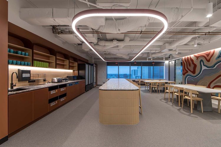 Global Tech Giant Workplace by Greenbox Architecture | ArchitectureAu