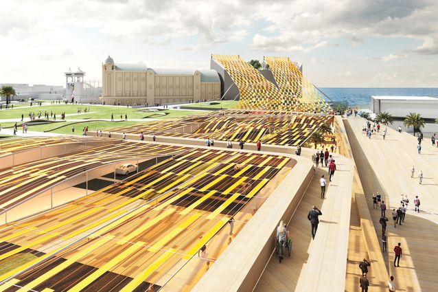 NH Architecture team wins the 2018 Land Art Generator design ...
