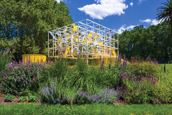 A 'dazzling chimera' of light and colour: MPavilion 2021 | ArchitectureAu
