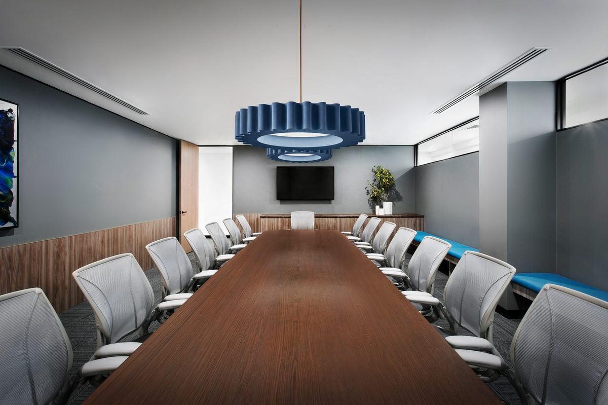 Opera acoustic pendant by Acustico Lighting | ArchitectureAu