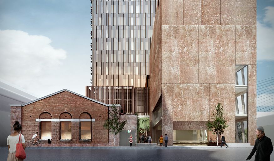 John Wardle Architects-designed 12-storey Collingwood office tower ...