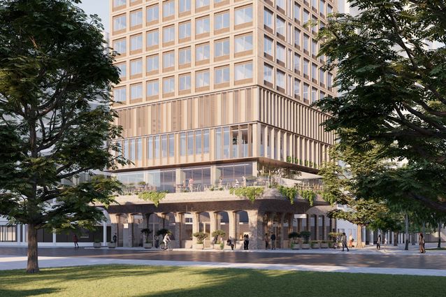 Plans lodged for 35-storey residential tower in Adelaide | ArchitectureAu