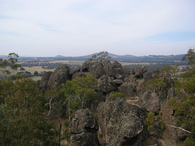 Draft masterplan for Hanging Rock precinct unveiled | Landscape Australia