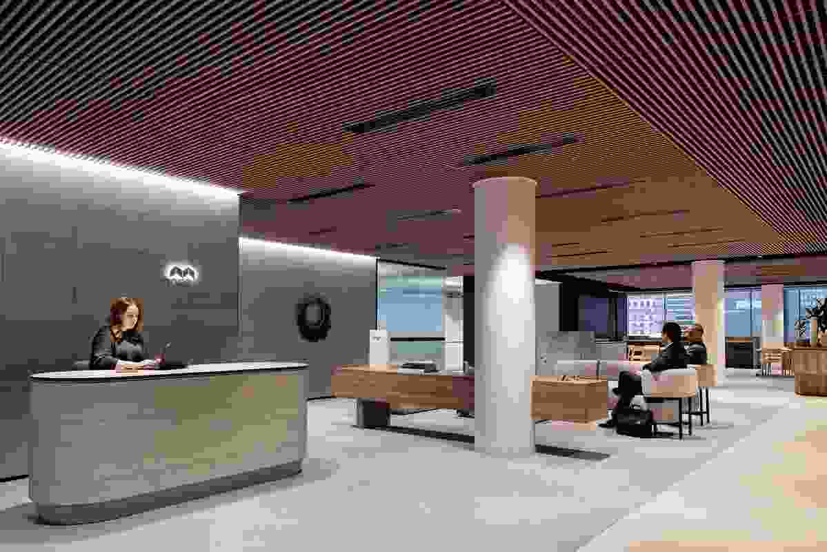 Panels pre-assembled acoustic batten system by Screenwood | ArchitectureAu