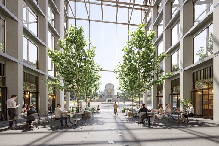 Central Sydney towers designed to follow Hyde Park's 'axial symmetry ...