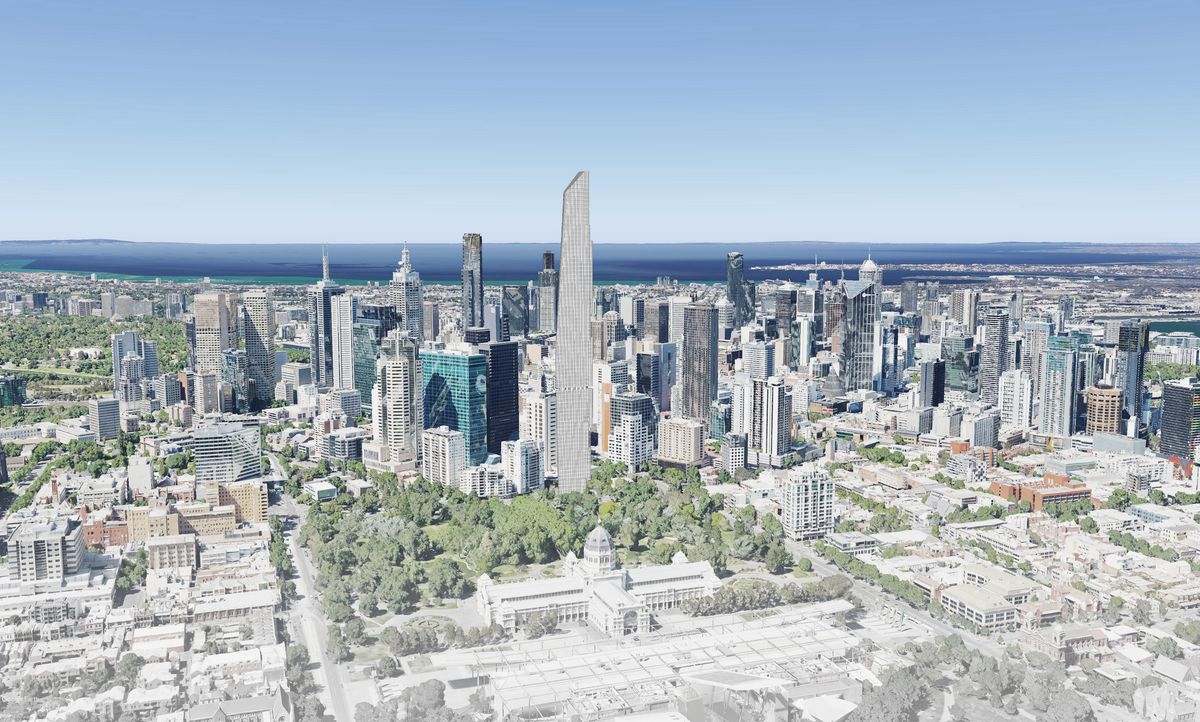 World's most slender tower proposed for Melbourne | ArchitectureAu
