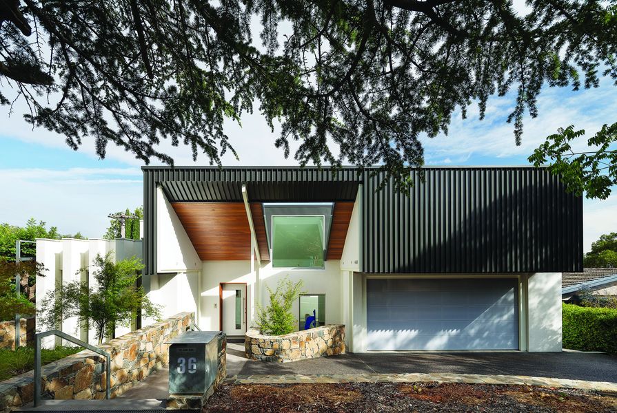 Colorbond Cladding COLORBOND Steel Kew Courtyard House, A Forever