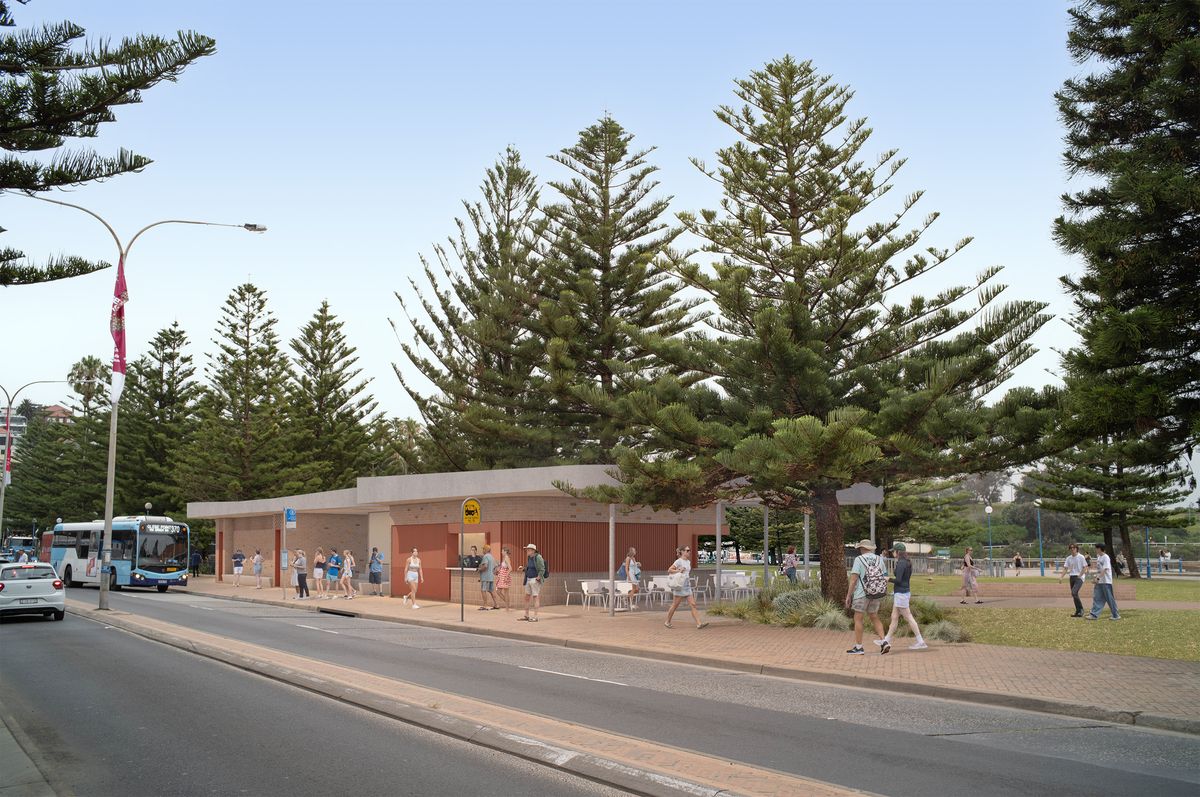 New amenities pavilion approved at Coogee Beach | ArchitectureAu