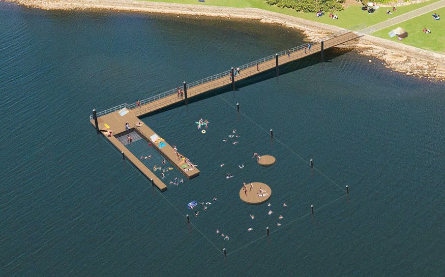 Taking the plunge: Designing urban swimming sites | Landscape Australia