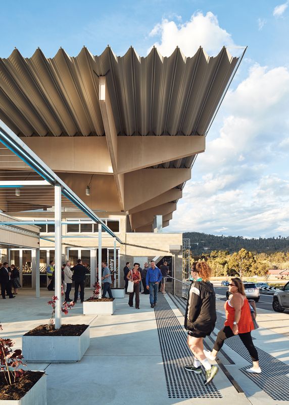 Architectural egalitarianism: Kingborough Community Hub | ArchitectureAu