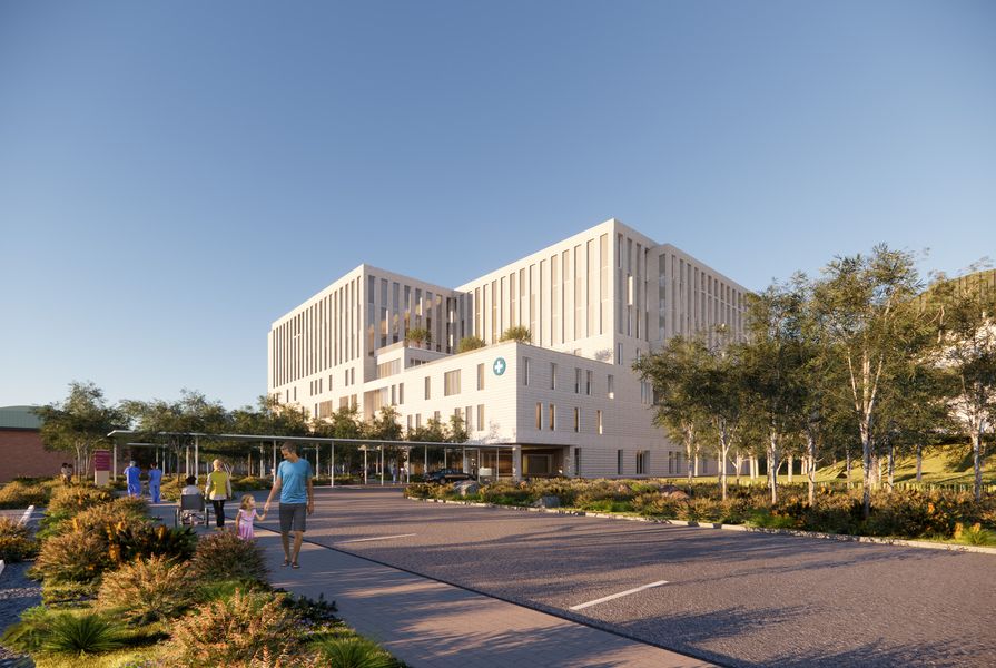 Designs released for Albury Wodonga Regional Hospital | ArchitectureAu