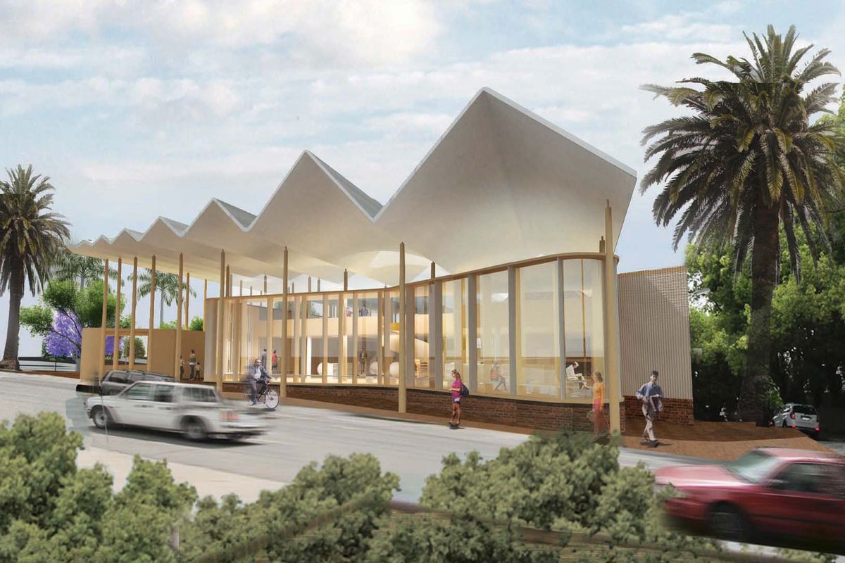 DA submitted for BVN's Marrickville library and community centre ...
