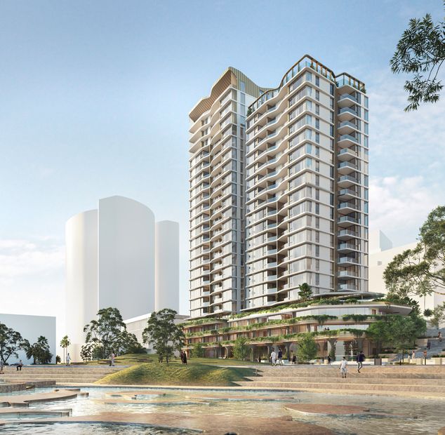 Three-tower complex to transform Gosford skyline | ArchitectureAu