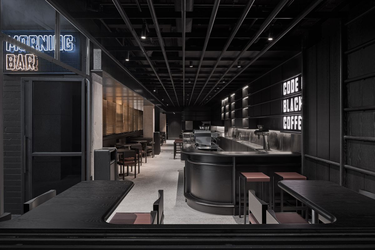 Code Black Morning Bar by We Are Humble | ArchitectureAu