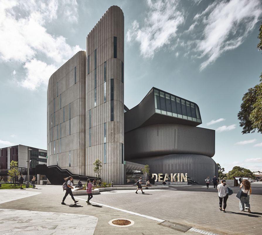 Deakin University law school building reimagines the lecture theatre ... Deakin University law school building reimagines the lecture theatre ...