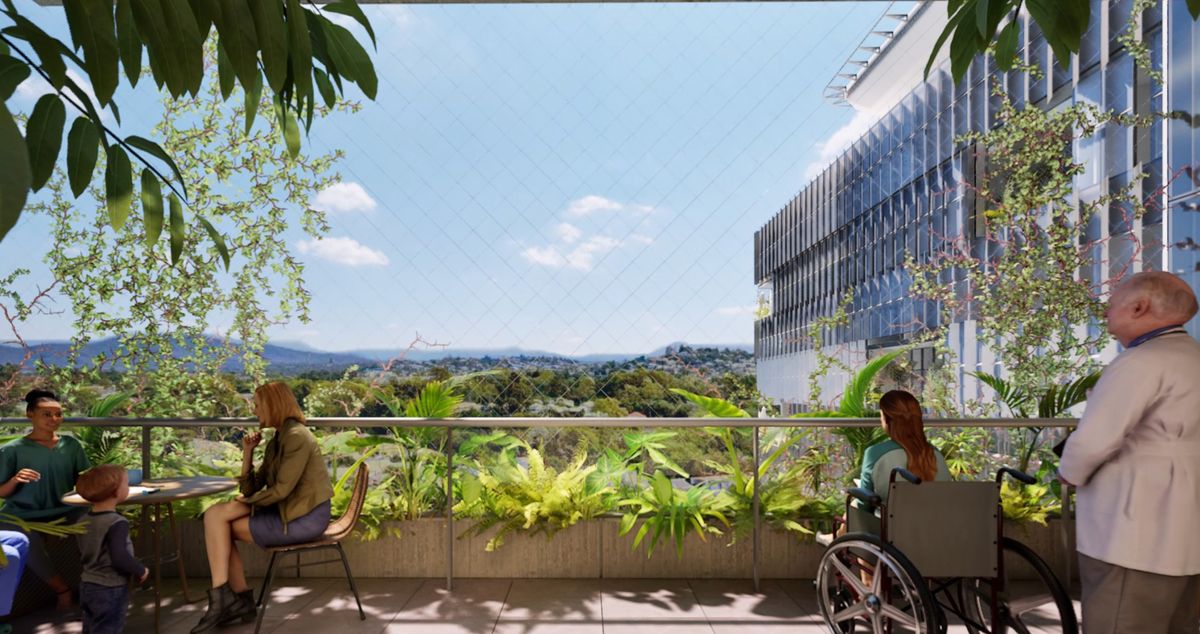 Concept designs for Queensland Cancer Centre revealed | ArchitectureAu