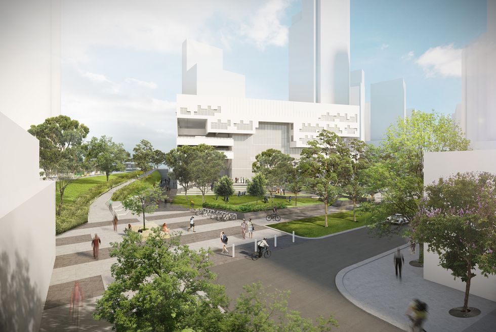 High five: Victoria's first vertical school unveiled | ArchitectureAu