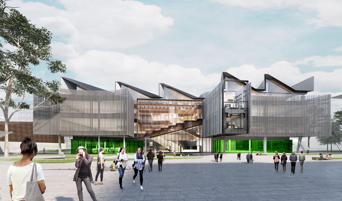 John Wardle Architects' 'gateway' building for Monash University ...