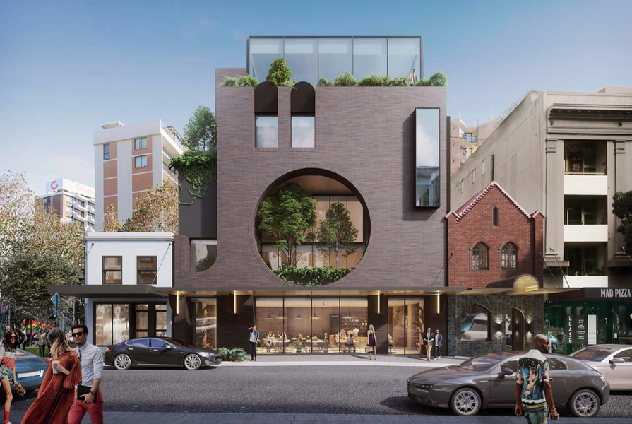 ‘Playful, geometric’ office building proposed for Darlinghurst ...