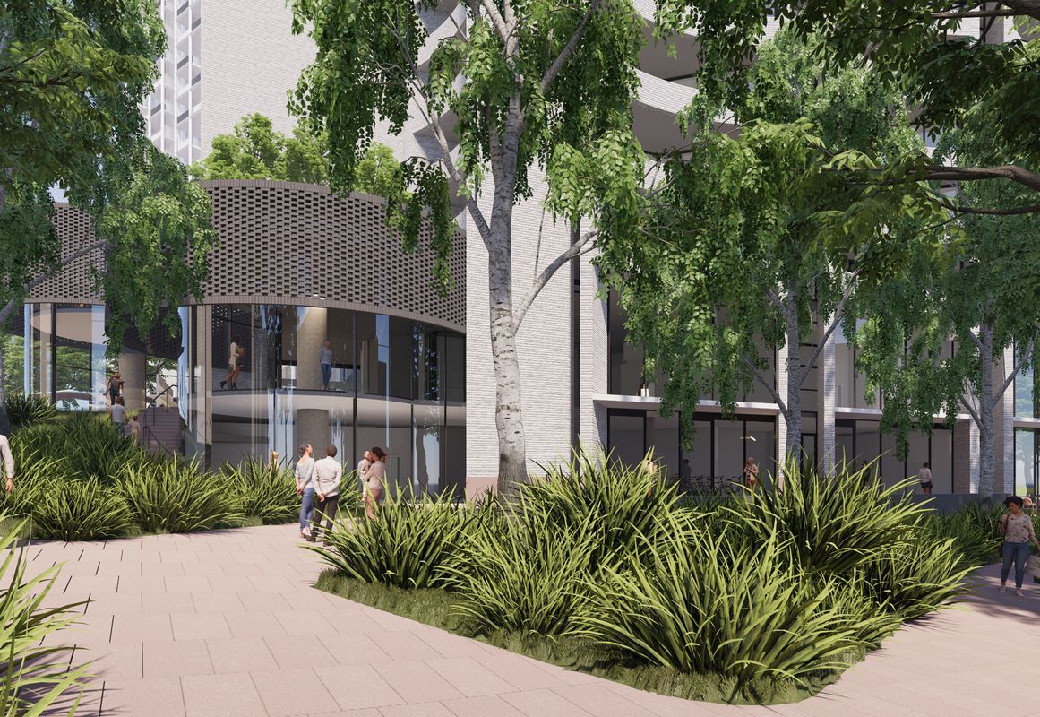 Bates Smart, Smart Design Studio design first towers in carbon neutral ...