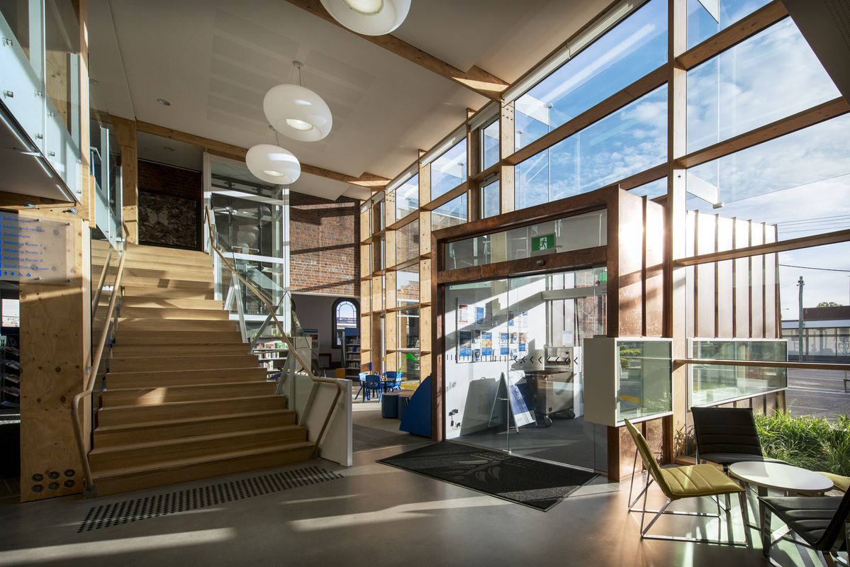 Glassworks’ low emissivity glass used in library upgrade | ArchitectureAu