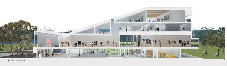 Finalists' designs revealed for new Shepparton Art Museum | ArchitectureAu