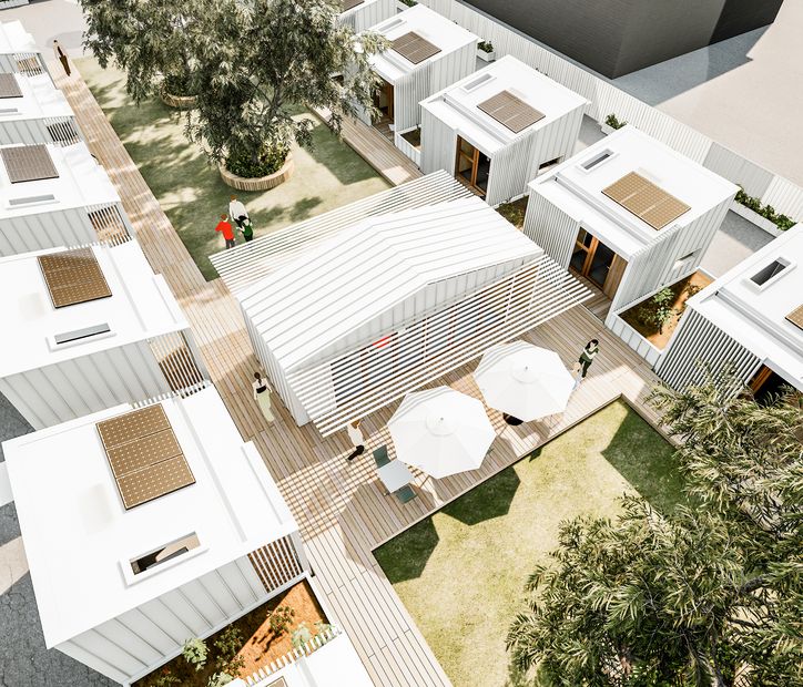 Adelaide studio designs modular housing for the homeless | ArchitectureAu
