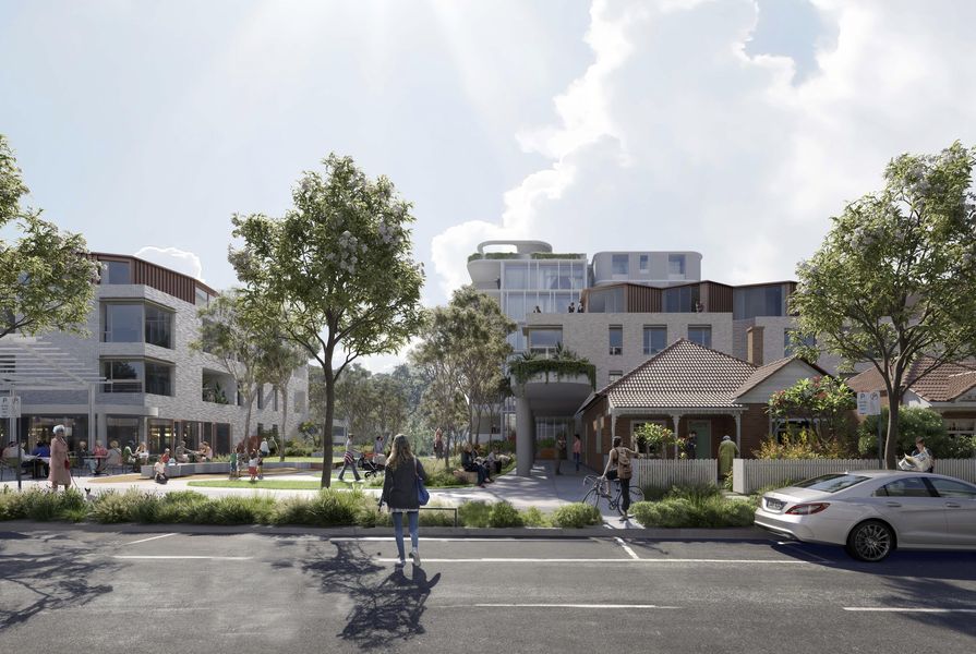 Multi-facility seniors housing proposed for Sydney | ArchitectureAu