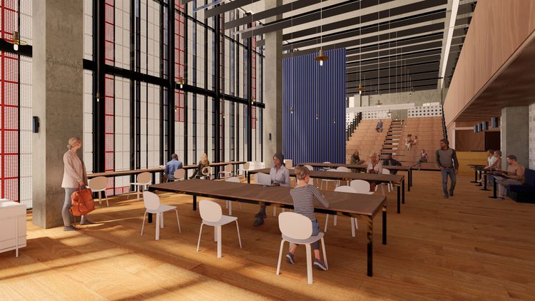 First look at designs for new Melbourne community hub | ArchitectureAu