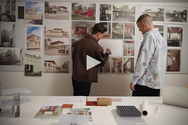 Watch: A studio visit with Architect George | ArchitectureAu