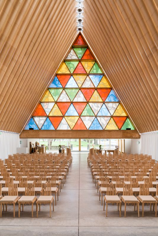 Shigeru Ban and the Cardboard Cathedral | ArchitectureAu