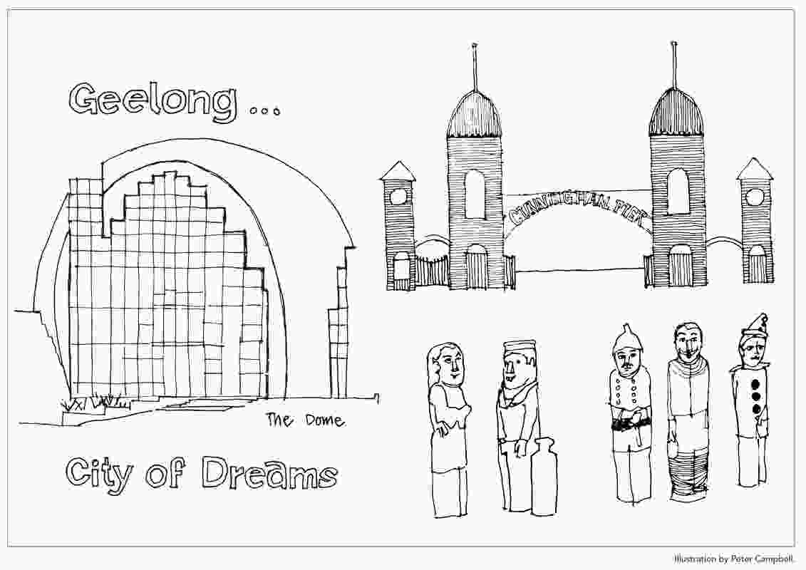 Retired architect creates colouring-in drawings of ‘City of Dreams ...