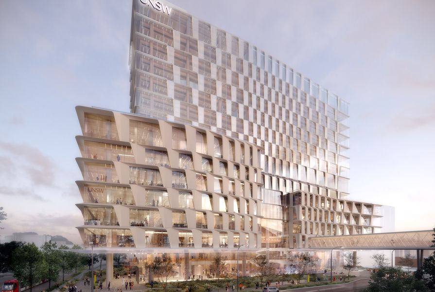 UNSW's $600m health hub on its way | ArchitectureAu