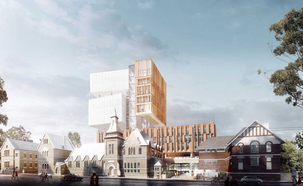 High-rise school for inner-city Sydney | ArchitectureAU