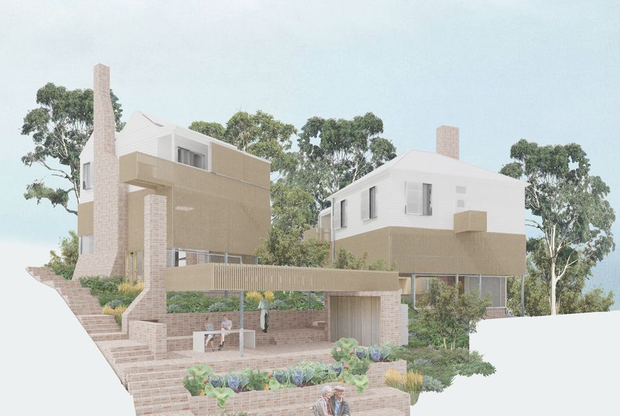 Proposal to rescue death row houses wins ideas competition | ArchitectureAu