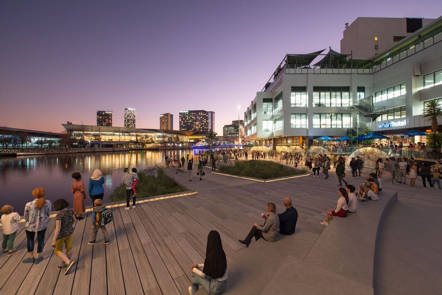 Business case backs Melbourne promenade project | ArchitectureAu