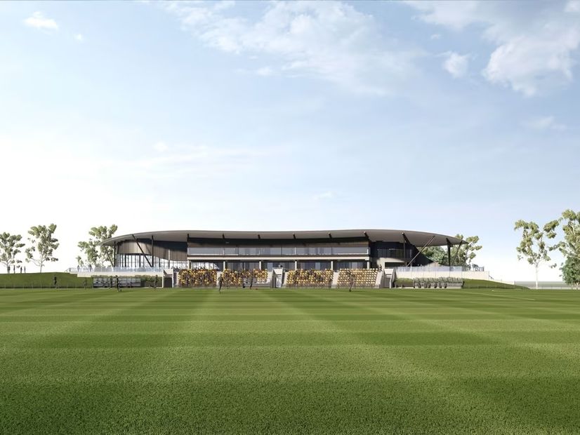 Construction begins on Hawthorn Football Club's new home base ...