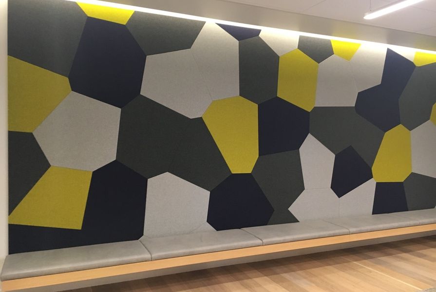Novawall fuses an acoustic solution with an aesthetic one | ArchitectureAu