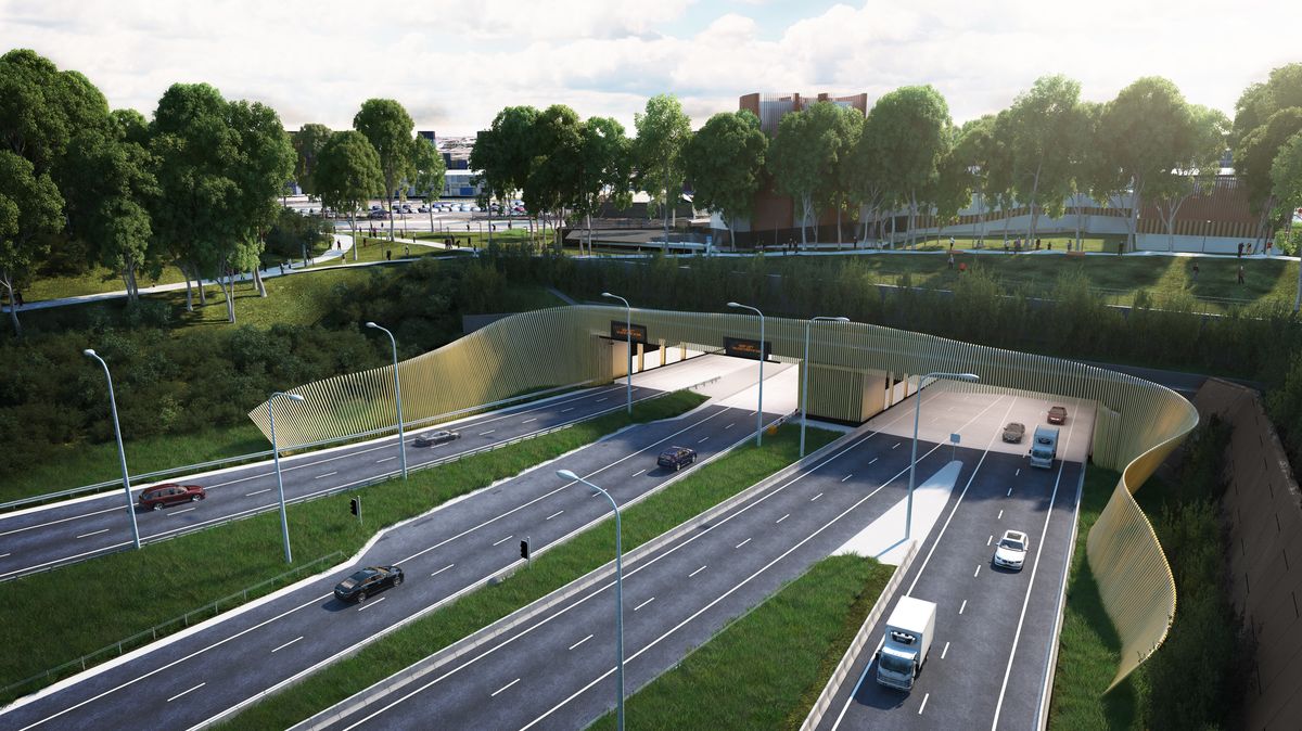 WestConnex urban design, landscape architecture plans by Hassell ...