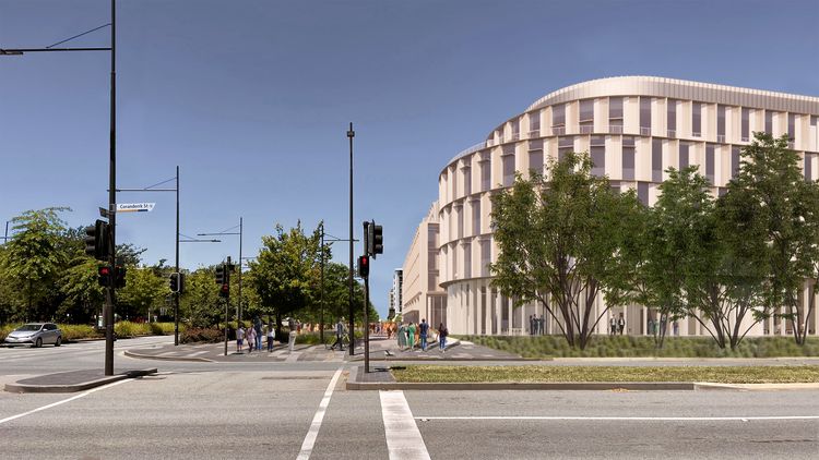 Concept design unveiled for first stage of UNSW Canberra | ArchitectureAu