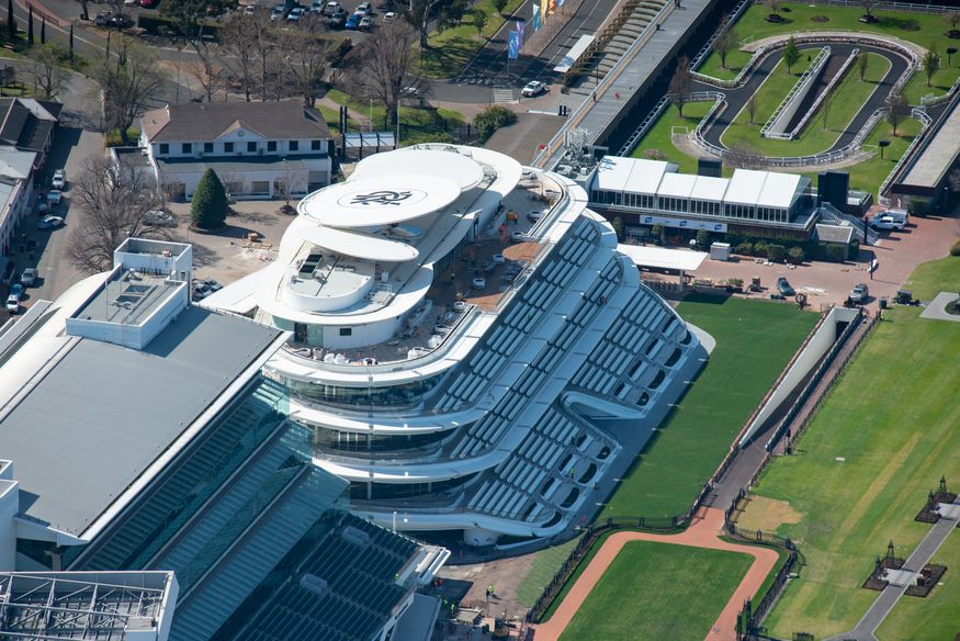 Bates Smart completes ‘game changer’ Flemington club stand | ArchitectureAu